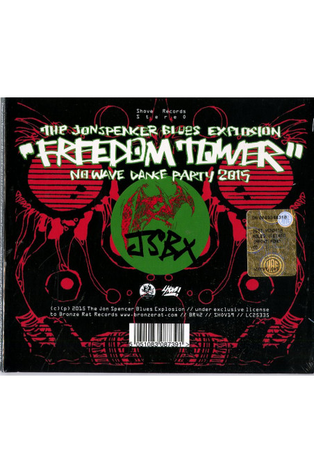Freedom Tower No Wavedance Party 2015 - Spencer Jon Blues Explosion - CD