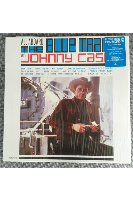 All Aboard The Blue Train - Johnny Cash - LP